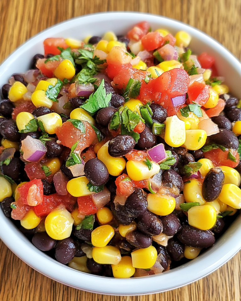 Black Bean and Corn Salsa - Tisha Recipes